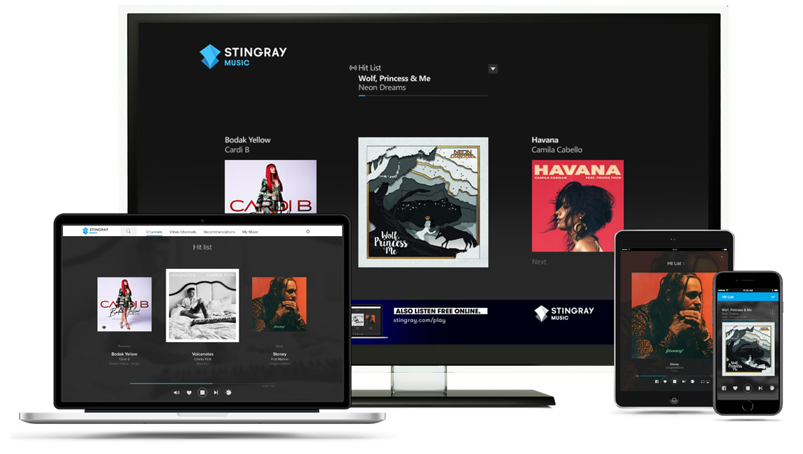 R incorpora 10 canales de audio músicales de Stingray a su televisión ...