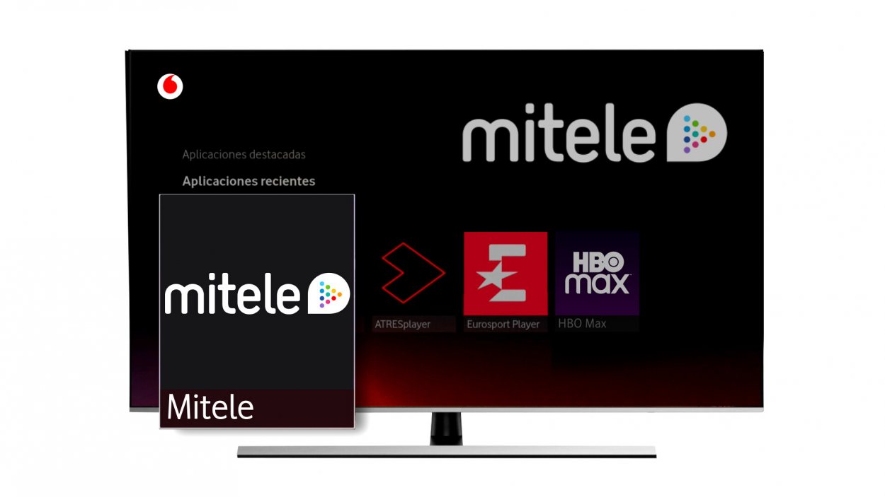 Vodafone TV incorpora la App mitele - Neeo | Todo sobre medios de ...